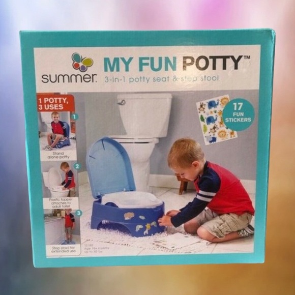 Accessories | My Fun Potty Summer 3in1 Potty Seatstep Stool W 17 Fun ...